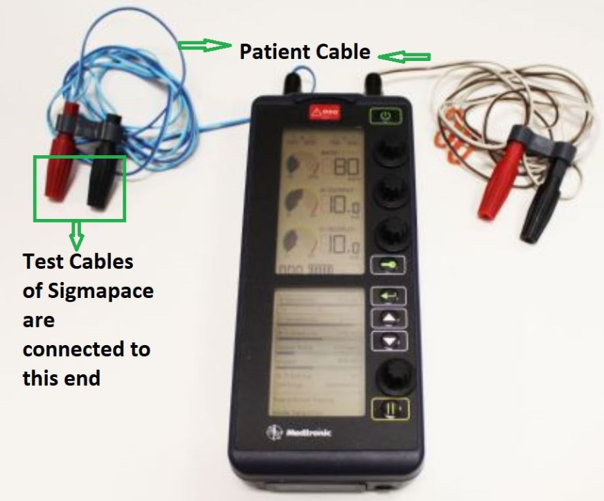 How do I connect Medtronic Pacemakers 5391 and 5392 to Sigmapace 1000 ...
